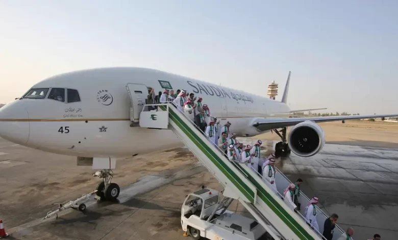 Landing Scare: Saudi Airlines Plane Catches Fire at Peshawar's Bacha ...