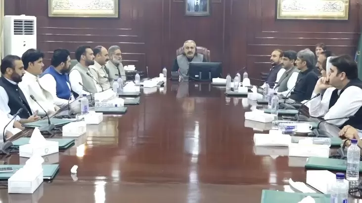 Chief Minister Ali Amin Gandapur Presides Over Meeting Amidst Rising ...