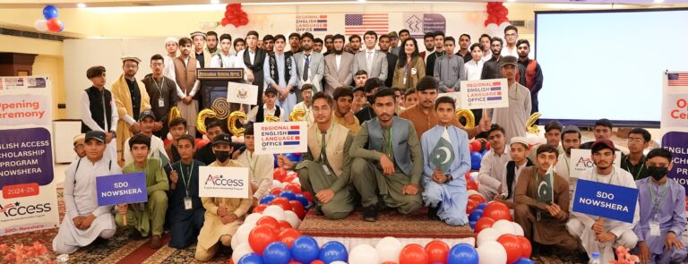 U.S. CONSULATE PESHAWAR INAUGURATES NOWSHERA ENGLISH ACCESS SCHOLARSHIP ...