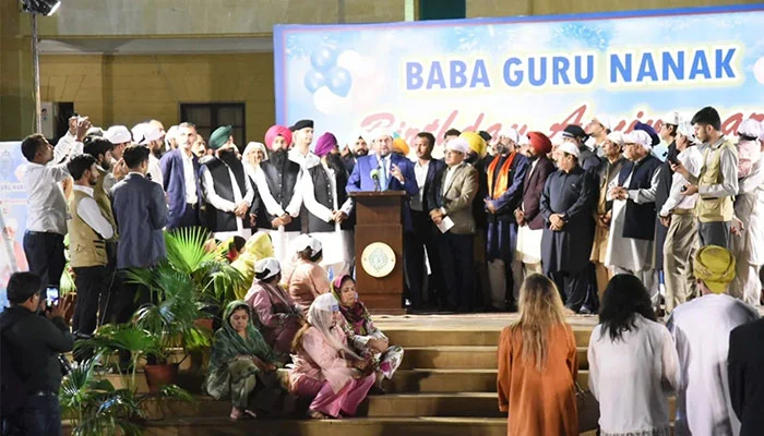 Celebrating Guru Nanak's 555th Birth Anniversary: Devotees Gather in Nankana Sahib Amid Joy and ...