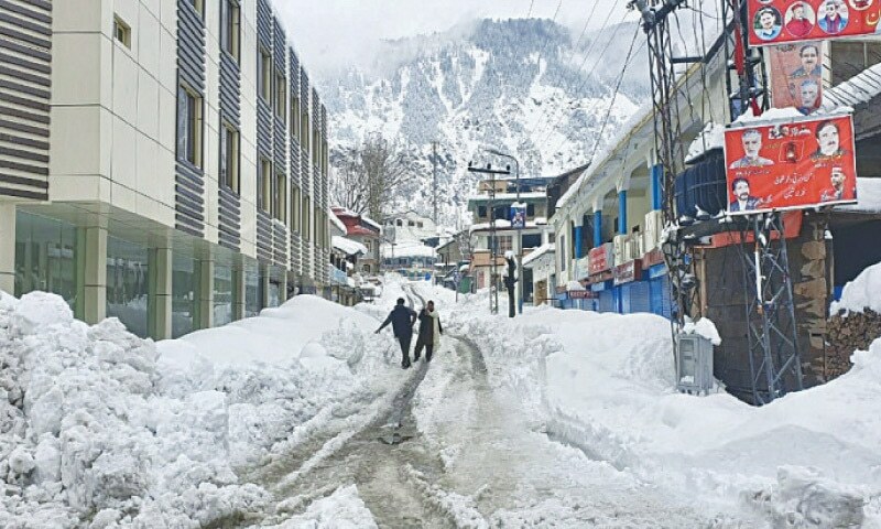 Rain and Snowfall Intensify Cold in Khyber Pakhtunkhwa