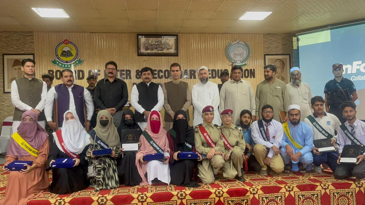 Girls Dominate Mardan Board Inter Exams 2025, Secure Top Two Positions